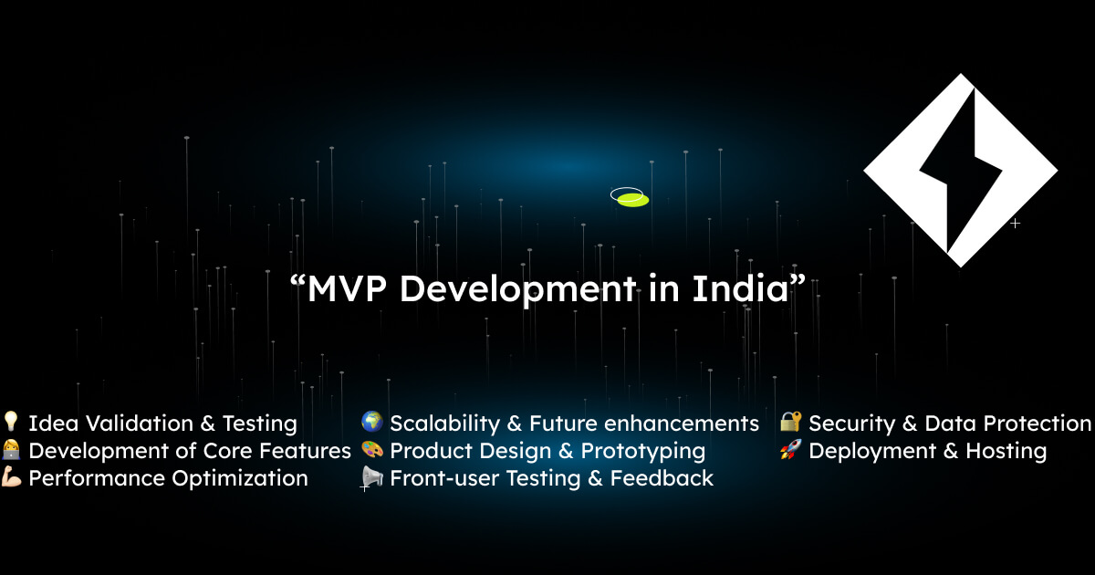 Get your MVP developed in 8-12 weeks in India | MVP for Startups in USA